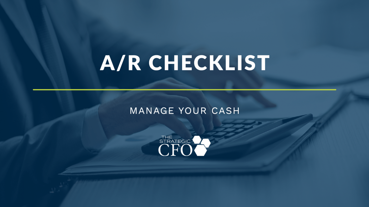 A/R Checklist - The Strategic CFO®